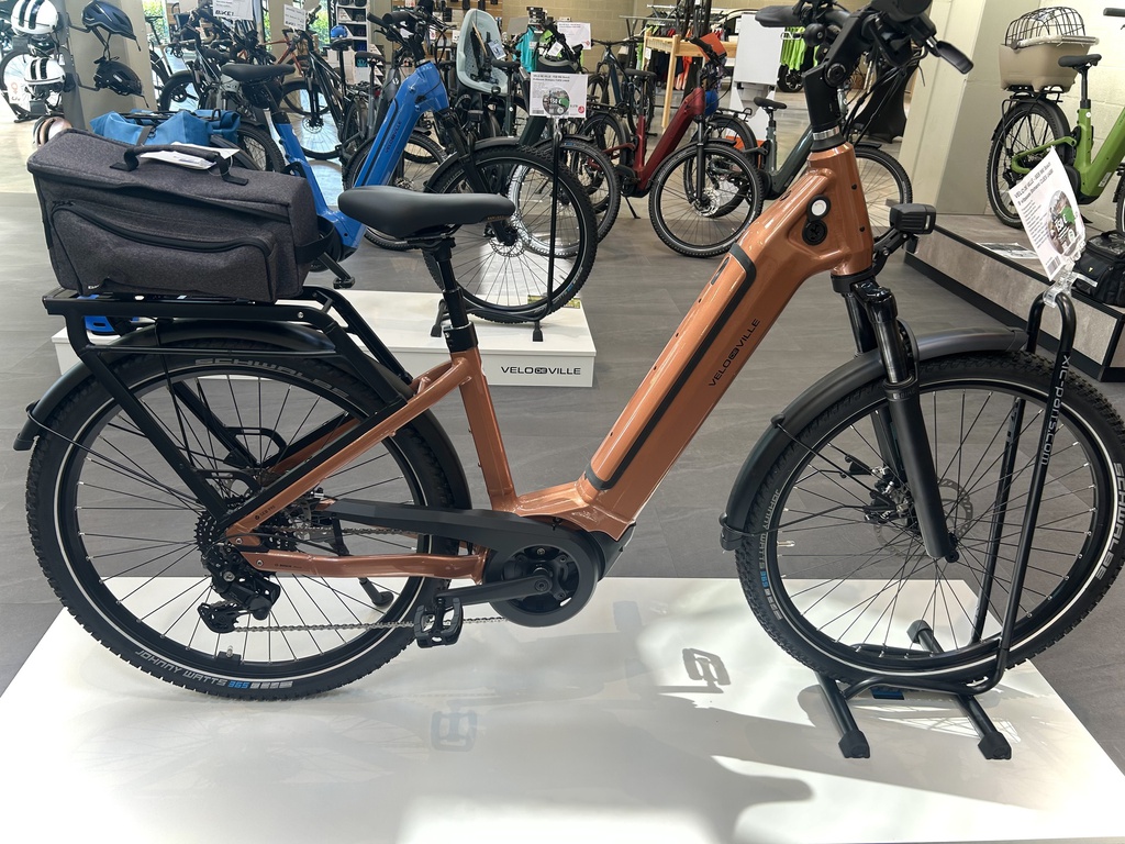 Velo de Ville SEB990 SUV 27,5" 9v CUES Wave 45 Kiox 300 PFL CX Sahara Brown Brillant | e-shop Bike 1